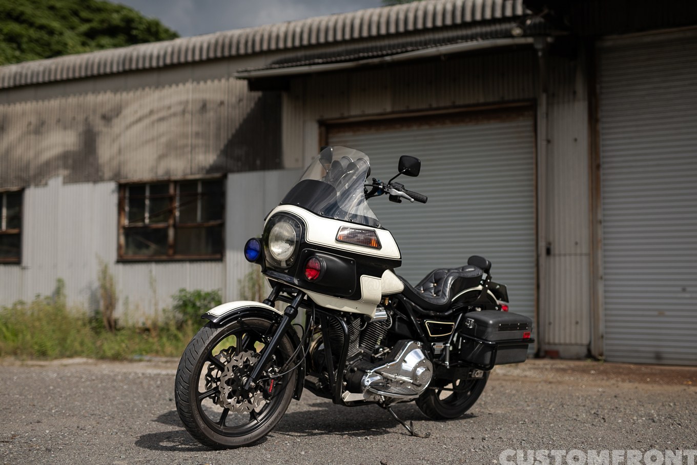 VIDA MOTORCYCLEのハーレーのFXRPポリスのクラブスタイルカスタム 1992年・ヴィダモーターサイクル – CUSTOM FRONT｜カスタムフロント | CUSTOM FRONT